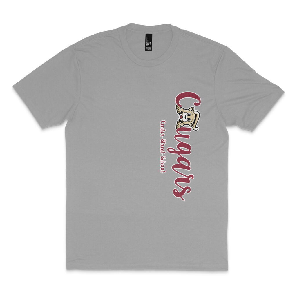 CSS Cougars Glitter Youth & Adult T-Shirt - Mychal's Printing & Embroidery