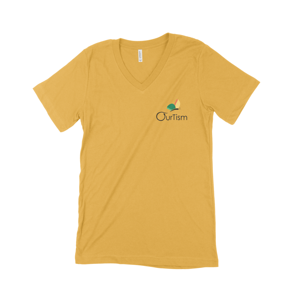 Ourtism V-Neck Left Chest Print - Mychal's Printing & Embroidery